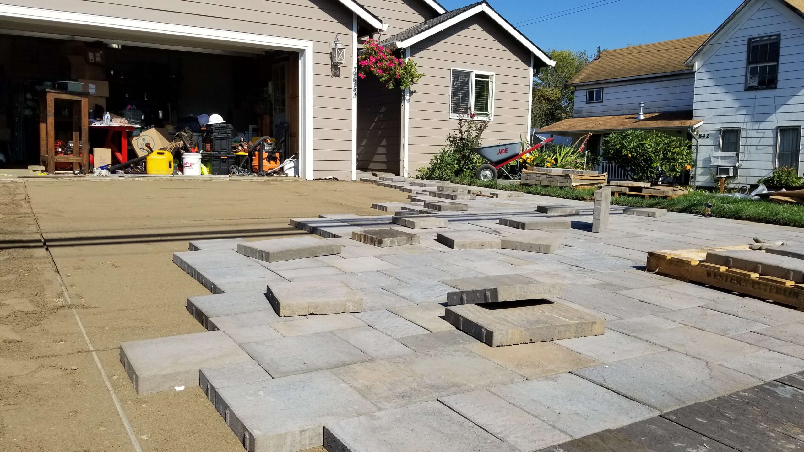 Driveway Makeover | Black Wings Construction Corp