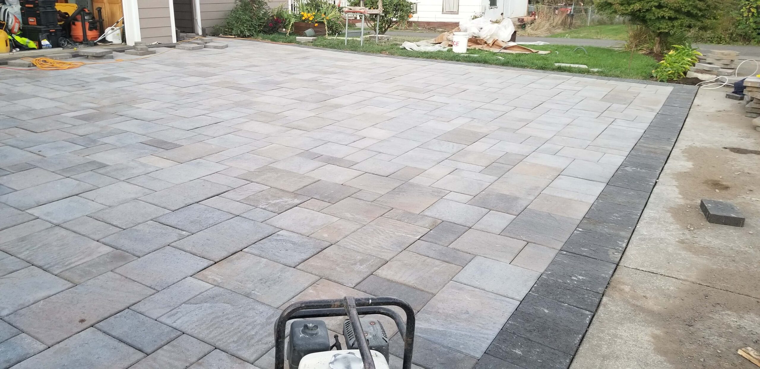 Driveway Makeover | Black Wings Construction Corp